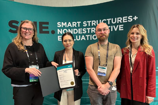 Professor Anne Ladegaard Skov wins top prize at SPIE NDE 2024
